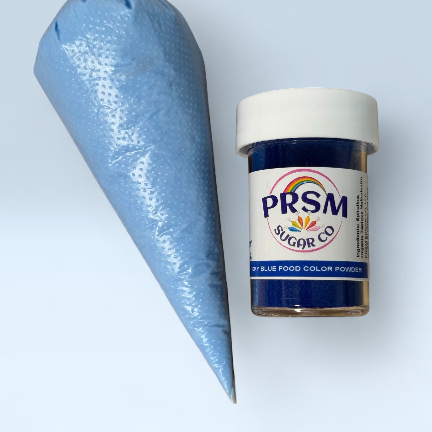 Sky Blue Food Color Powder – PRSM SUGAR CO. LLC