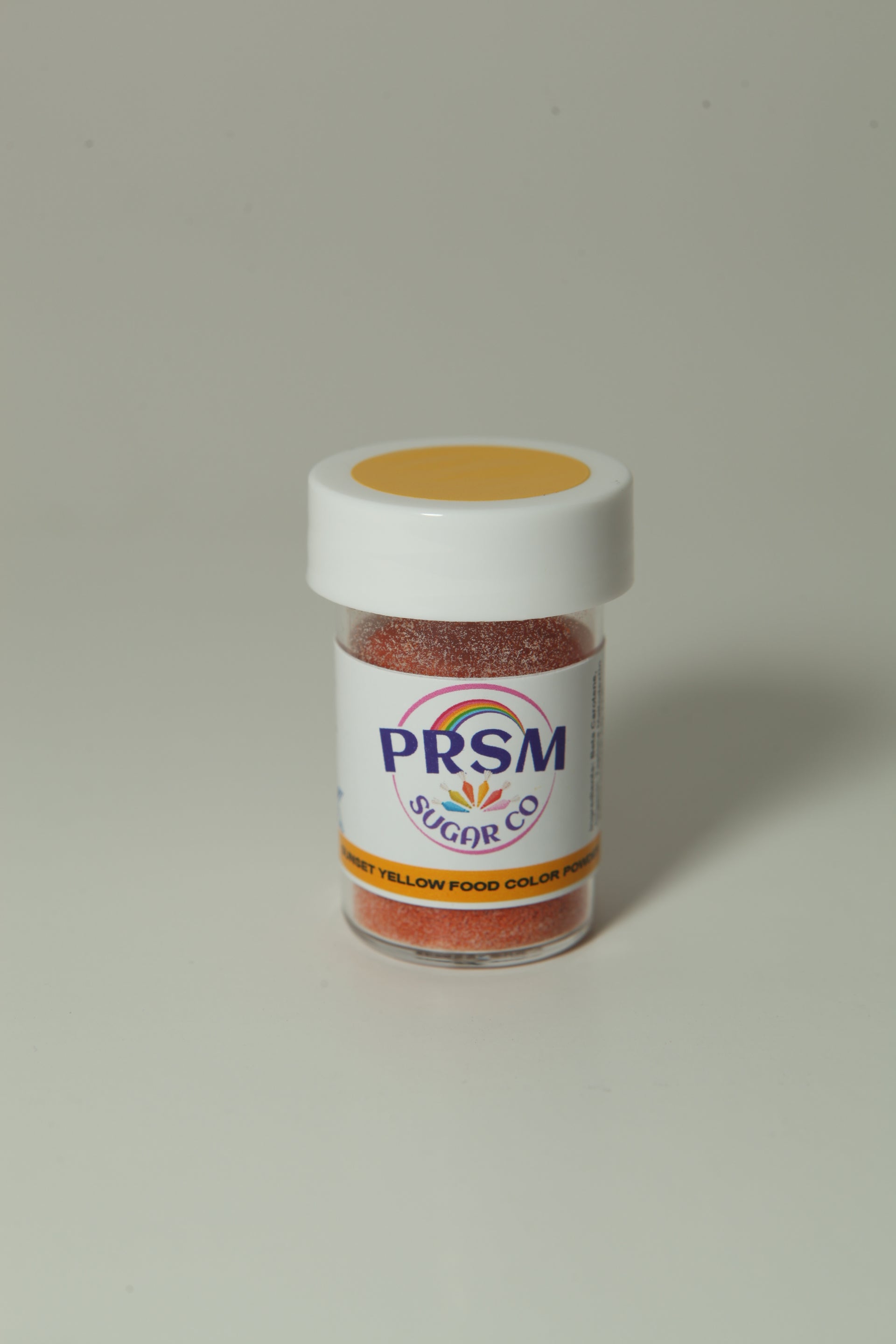 Sunset Yellow Food Color Powder – PRSM SUGAR